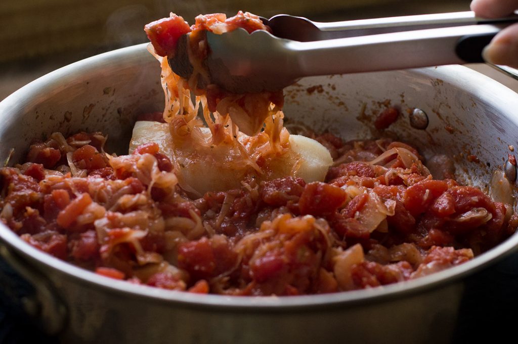 Psari Plaki (Greek-Style Baked Fish) | OMGFOOD