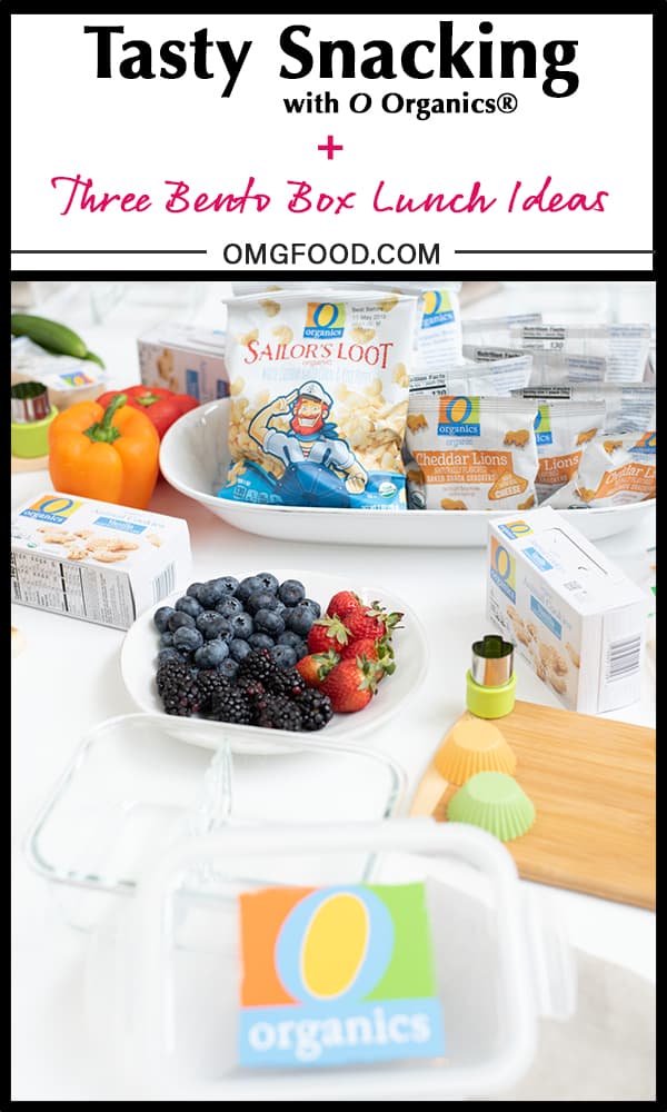 Tasty Snacking with O Organics® + Three Bento Box Lunch Ideas | OMGfood